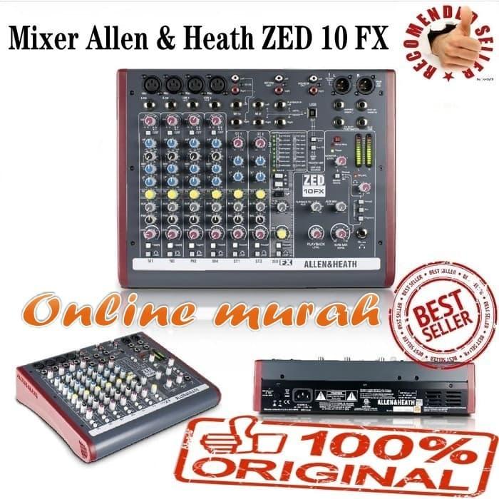 Jual Mixer Allen&Heath ZED 10 FX Original allen&heath zed10 fx ...