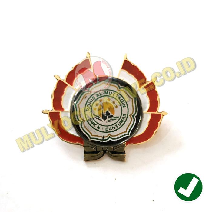 Jual Pin Rohis Pin Bros Logo Rohis Sekolah Model Bendera Merah Putih ...