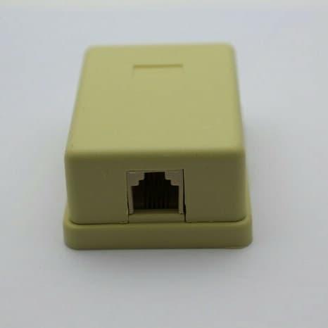 Jual Terminal / Roset Telepon RJ-11 1 Port / 1 Lubang - Kota Surabaya ...
