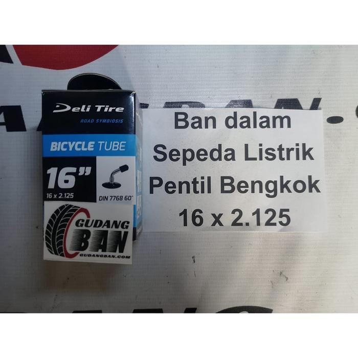 Jual Ban Dalam Sepeda Listrik Lipat 16x2.125 Pentil Bengkok Merk Swallow - Kota Bekasi ...