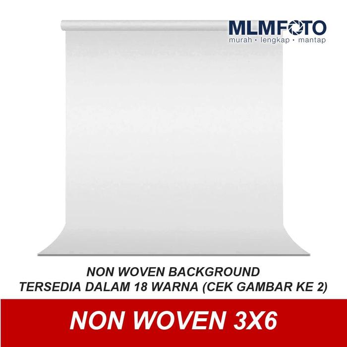 Jual Background Foto Layar Studio Polos non woven canvas 3x6 meter 3 x ...