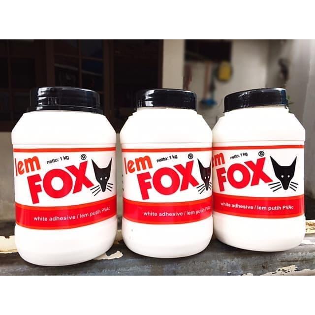 Jual LEM KAYU 1KG / LEM FOX BOTOL / LEM PUTIH BOTOL / LEM FOX - Kota ...