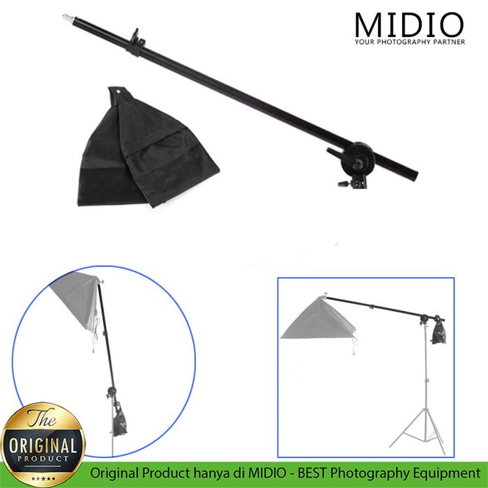 Jual Extension Arm Midio Softbox Dan Reflector Stand Boom Arm Stand Bar ...
