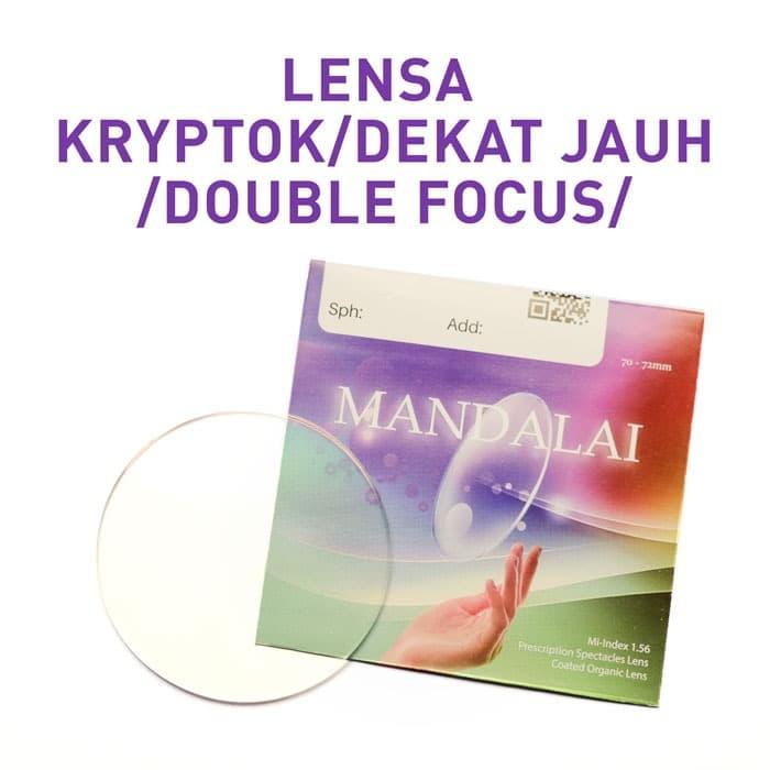 Jual Ganti Lensa Kacamata Kryptok Jauh Dekat Double Focus Anti UV ...