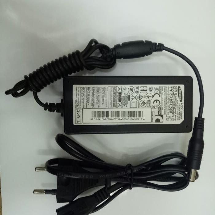 Jual adaptor monitor samsung original 14volt 1,7amper jek jarum ...