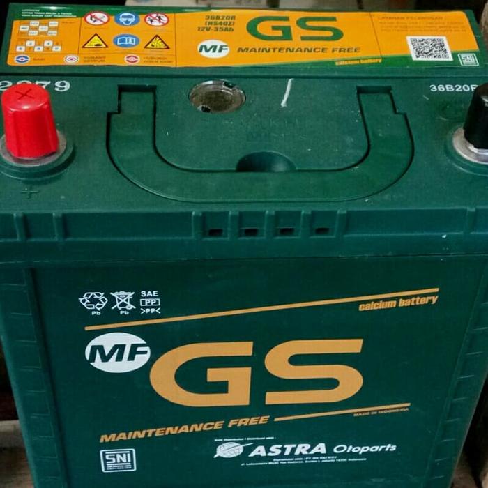 Jual Aki Accu Kering Avanza / Veloz, Xenia, Rush, Terios, GS Astra MF NS40Z - Kota Bekasi ...