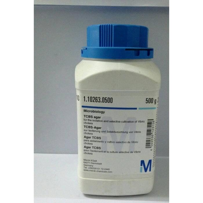 Jual Media Mikrobiologi TCBS merck agar/ TCBSA / TCBS agar eceran per ...
