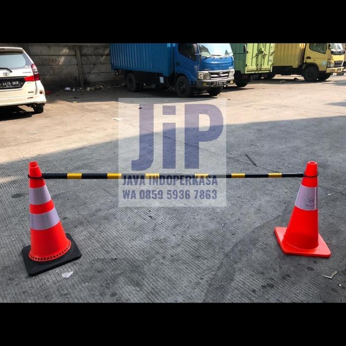 Jual cone bar 1 - 2 meter / pembatas jalan ( kuning hitam ) - Jakarta ...