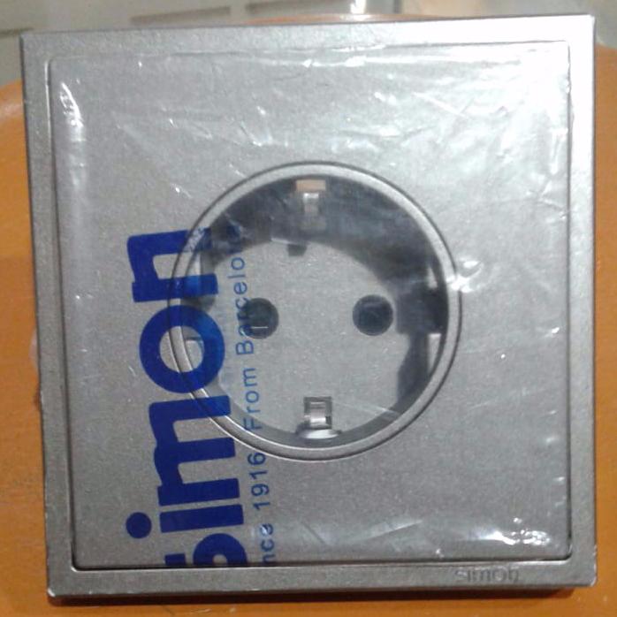 Jual Simon i7 Stop Kontak Schuko warna Grey - Jakarta Pusat - Shaddin ...