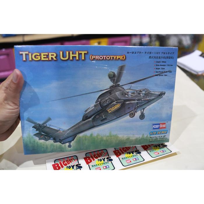 Jual HobbyBoss 1/72 Euro Copter Tiger UHT (Prototype) helicopter military - Kab. Buleleng ...