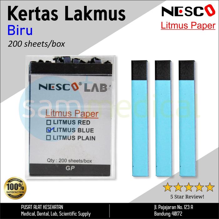 Jual Nesco Kertas Lakmus Biru - Litmus Paper Blue - Kota Bandung - SAM ...