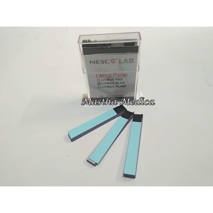 Jual Litmus Paper Blue / Kertas Lakmus Biru Cek Kadar Asam Basa pH ...