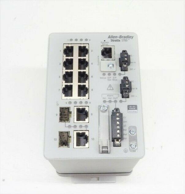 Jual Allen Bradley 1783-BMS10CL Stratix 5700 10 Port Ethernet - Neuf ...