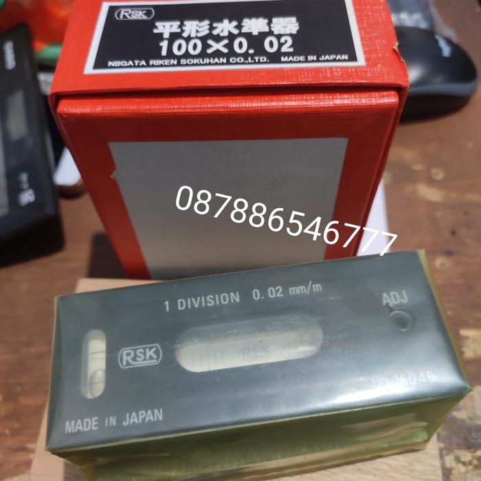 Jual RSK JAPAN PRECISION FLAT / BLOCK MASTER SPIRIT LEVEL 100x 0.02mm - Kota Tangerang ...