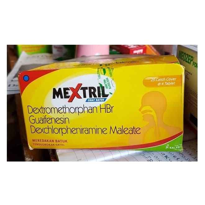 Jual Mextril Tablet Mektril Obat Flu Pilek Batuk Bersin Sinus Demam ...