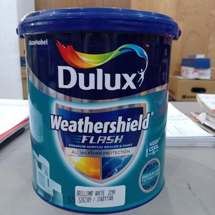 Jual DULUX WEATHERSHIELD FLASH/PREMIUM ACRYLIC SEALER DAN PAINT ...