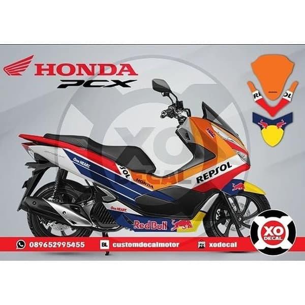 Jual DECAL STICKER HONDA PCX 150 REPSOL DESIGN - Jakarta Barat - Custom ...
