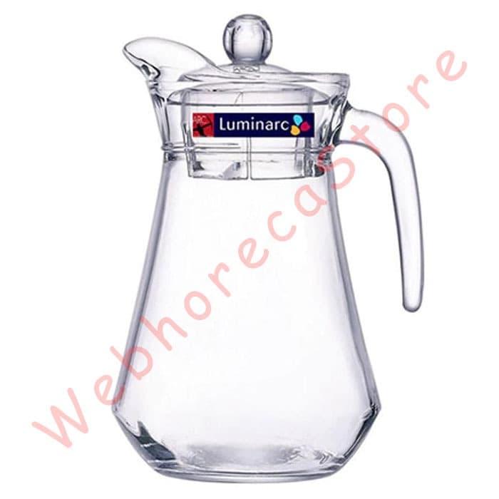 Jual Luminarc Arc Water Jug 1L / Eskan Pitcher Kaca 1000ml Tutup ...