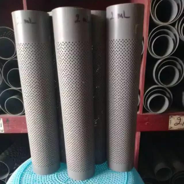 Jual Pipa Saringan Kolam 2inch Panjang 30cm Lubang kecil,1mm,2mm,2,5mm ...