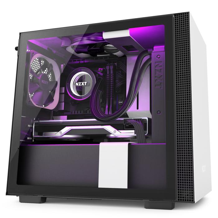 Jual NZXT H210i Matte White Tempered Glass Mini ITX Gaming Case ...