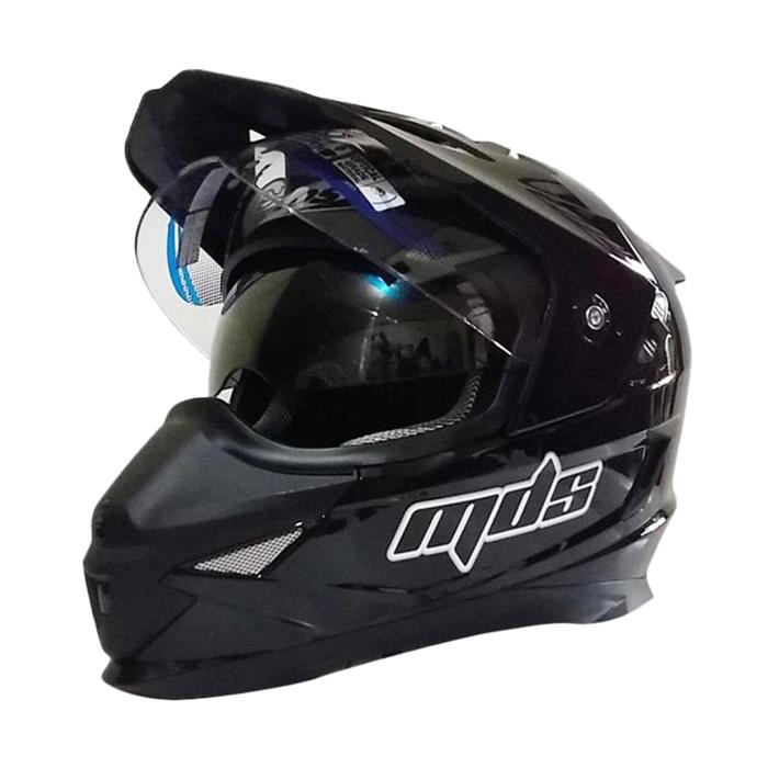 Jual Helm Full Face MDS Super Pro Solid Black Glossy - Kota Bandung ...