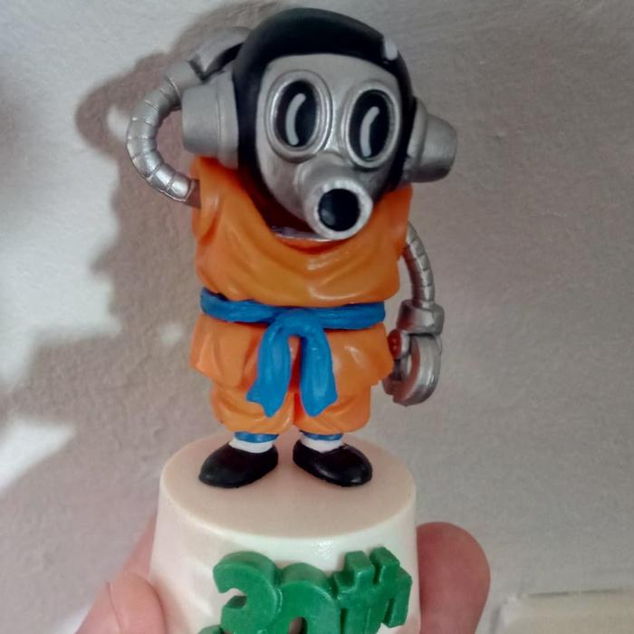 Jual akira toriyama tori bot goku outfit toribot 30th dragonball toys ...