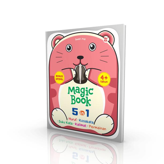 Jual Magic Book 5 in 1 (Huruf, Kosakata, Suku Kata, Kalimat Sederhana ...