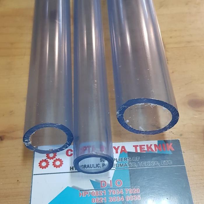 Jual pipa pvc clear bening transparant 4 inch /pipa pvc bening ...