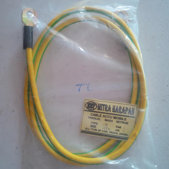 Jual Kabel Aki / Kabel Paralel / Massa Premium 25mm 150cm 12V Universal ...