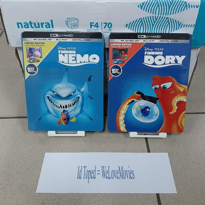 Jual Blu Ray Finding Nemo dan Finding Dory 4K Ultra HD Steelbook - Kota ...
