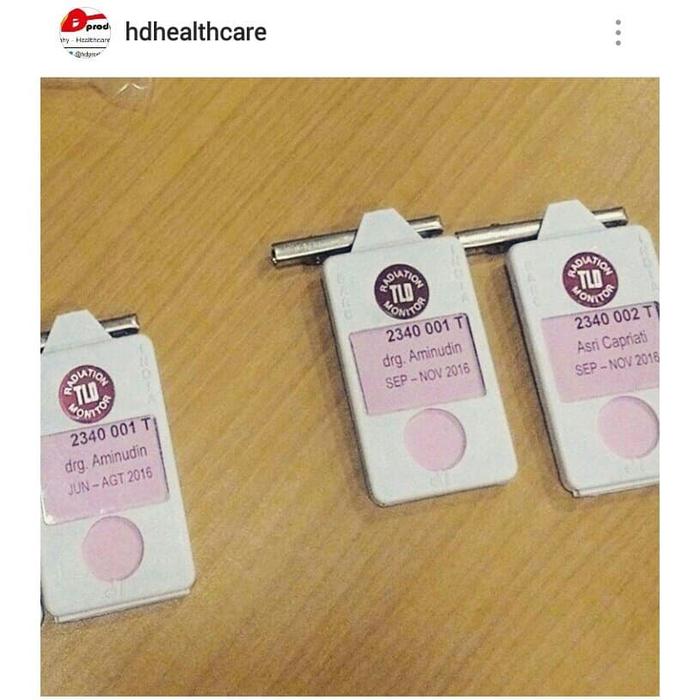 Jual TLD Badge BARC (Warna Putih) - Kab. Tangerang - Jual Alat Rontgen ...