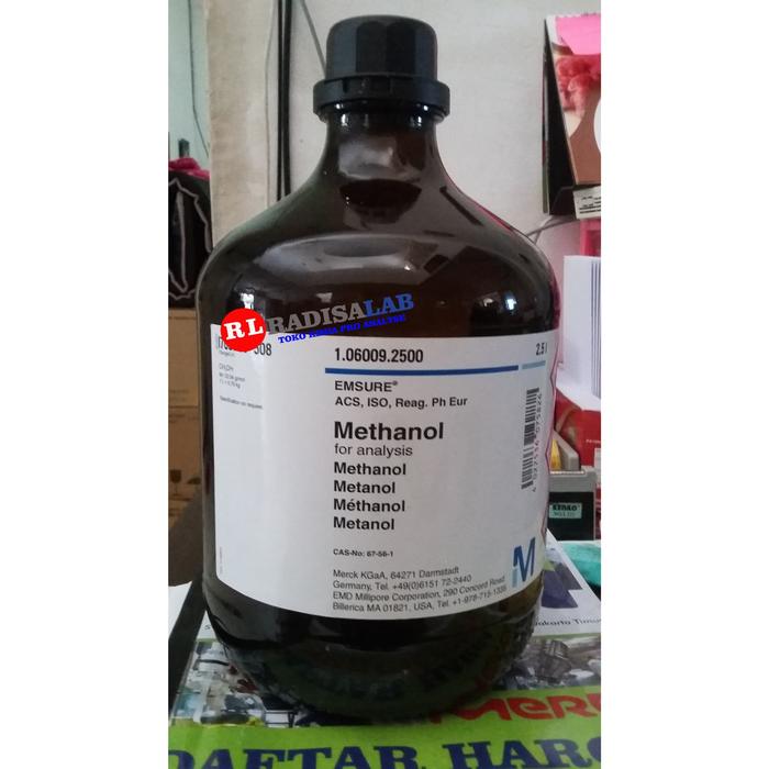 Jual METHANOL FOR ANALYSIS 2.5 L / MERCK 1.06009.2500 - Jakarta Timur ...