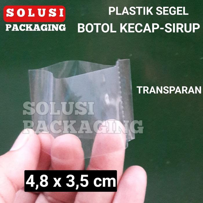 Jual PLASTIK SEGEL BOTOL KECAP SIRUP TRANSPARAN/PLASTIK SHRINK BUNGKUS ...
