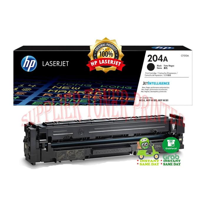 Jual Toner HP Laserjet PRO M154,MFP M180 204A [CF510A] Black Original ...