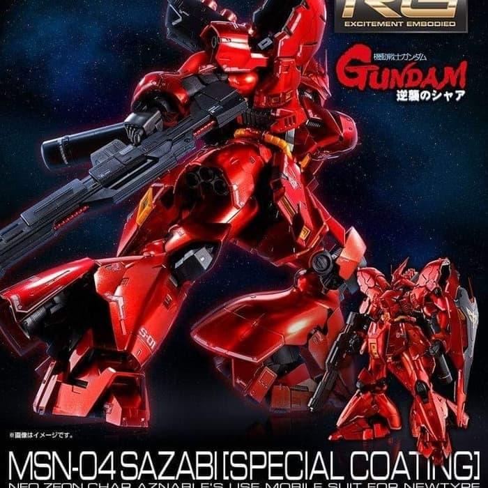 Jual Bandai - Gundam RG Sazabi Special Coating Premium Bandai - Jakarta ...