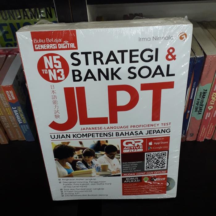 Jual BUKU STRATEGI DAN BANK SOAL JLPT UJI KOMPETENSI BAHASA JEPANG - Kab. Bantul - barokah book ...