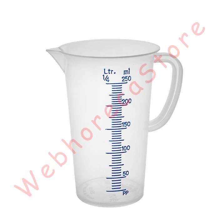 Jual Greenleaf Scarlet Measuring Cup Jug 250ml/ Gelas Takar Ukur 0.25L ...