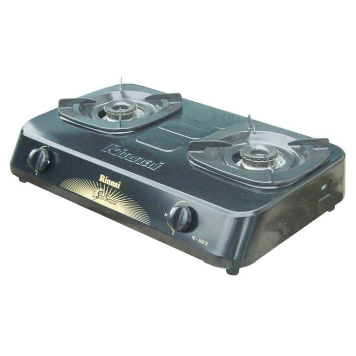 Jual Rinnai Kompor Gas 2 Tungku Teflon / Rinnai Ri - 302 S Di Seller ...