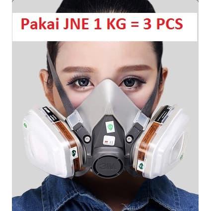 Jual 3M Masker Gas Respirator Masker Cat Masker Lab - 6200 3M - Jakarta ...