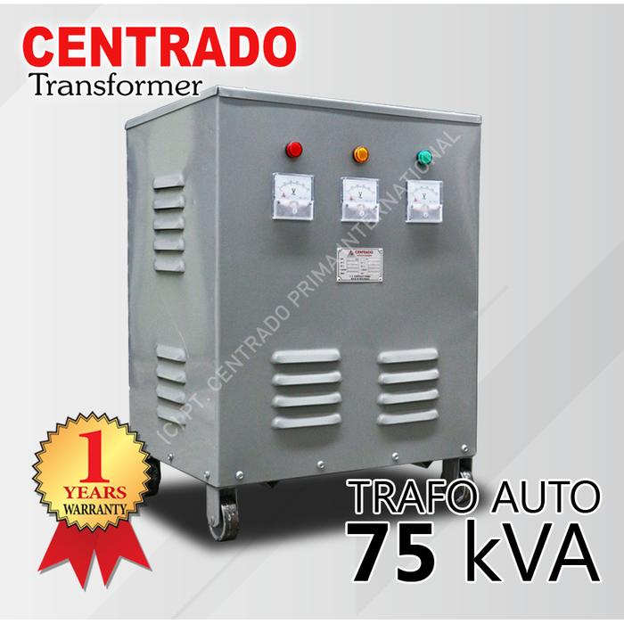 Jual Step Up/Down Auto Trafo Centrado 75 KVA, Dry Type Transformer ...