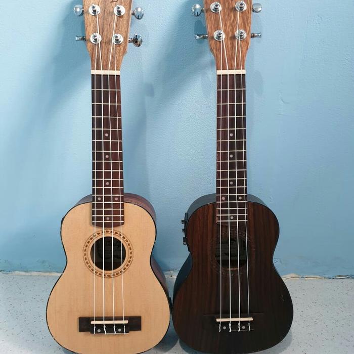Jual ukulele elektrik soprano cowboy uk21 re nsk natural coklat ...