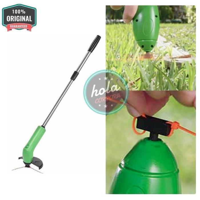 Jual ALAT POTONG RUMPUT NIRKABEL TANPA KABEL PORTABLE DEKORASI TAMAN ...