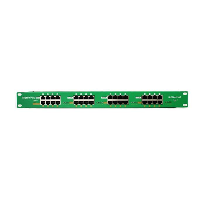 Jual Mikrotik 16 Port 802.3af/at compliant Gigabit Ethernet Injector ...