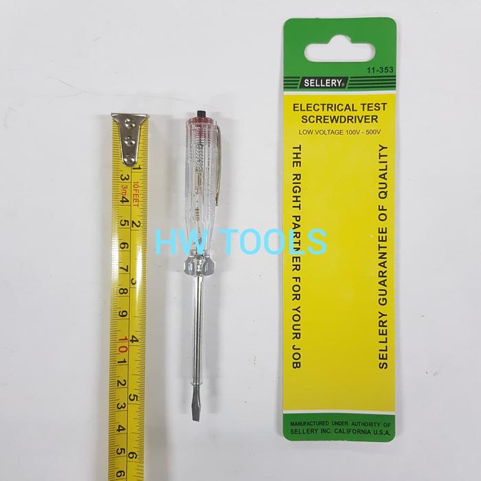 Jual ELECTRICAL TEST SCREWDRIVER / OBENG TES PEN / TEST PEN 11-353 ...