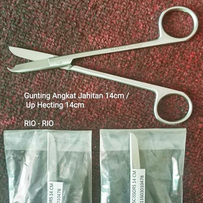 Jual Gunting Angkat Jahitan 14cm / Up Hecting - Jakarta Selatan - Rio ...