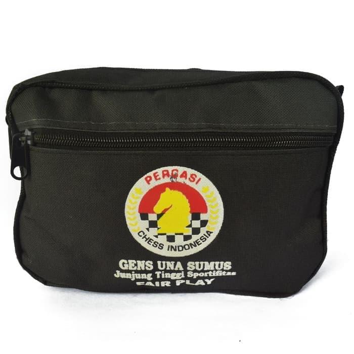 Jual Tas Bidak Catur Logo Percasi Tipe Duduk Murah Warna Hitam - Kota ...