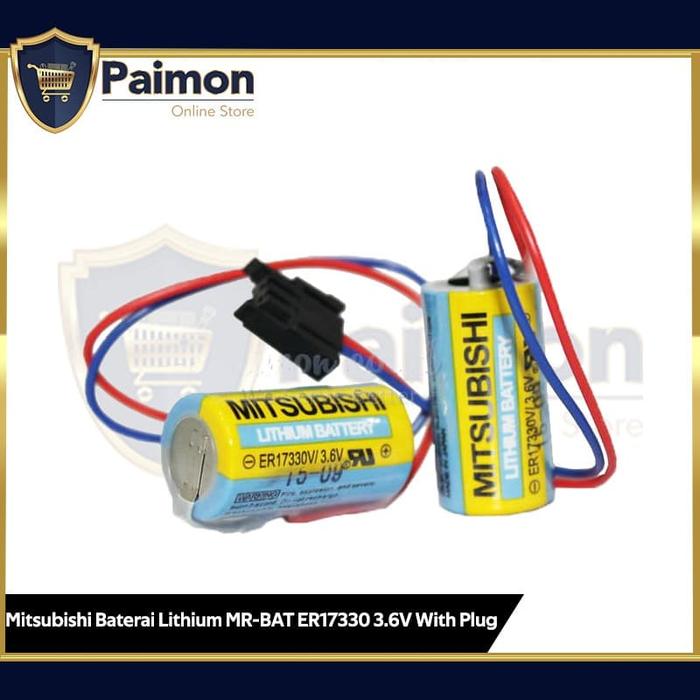 Jual Mitsubishi Baterai Lithium MR-BAT ER17330 3.6V With Plug - Jakarta ...