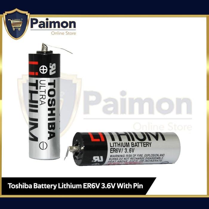 Jual Toshiba Lithium ER6V 3.6V With Pin - Jakarta Barat - Paimon Store ...