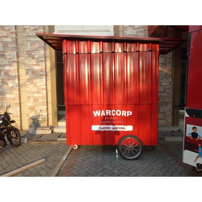 Jual Booth Container/kontainer/stand jualan/gerobak jualan KNOCK DOWN ...