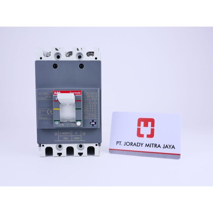 Jual MCCB ABB FORMULA A1B 100A 18KA 3P - Kota Semarang - PT. Jorady ...